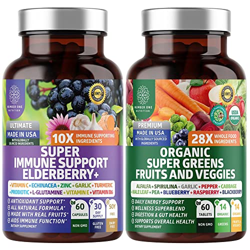 organic super fruits and veggies blend