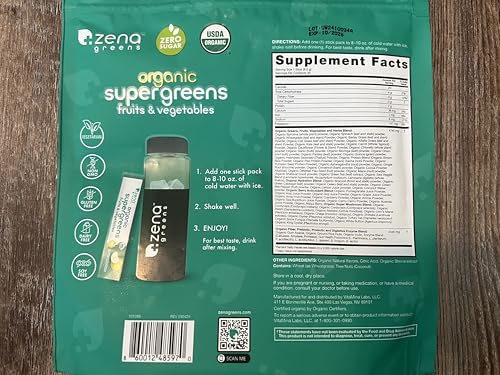 organic super greens for fitness enthusiasts