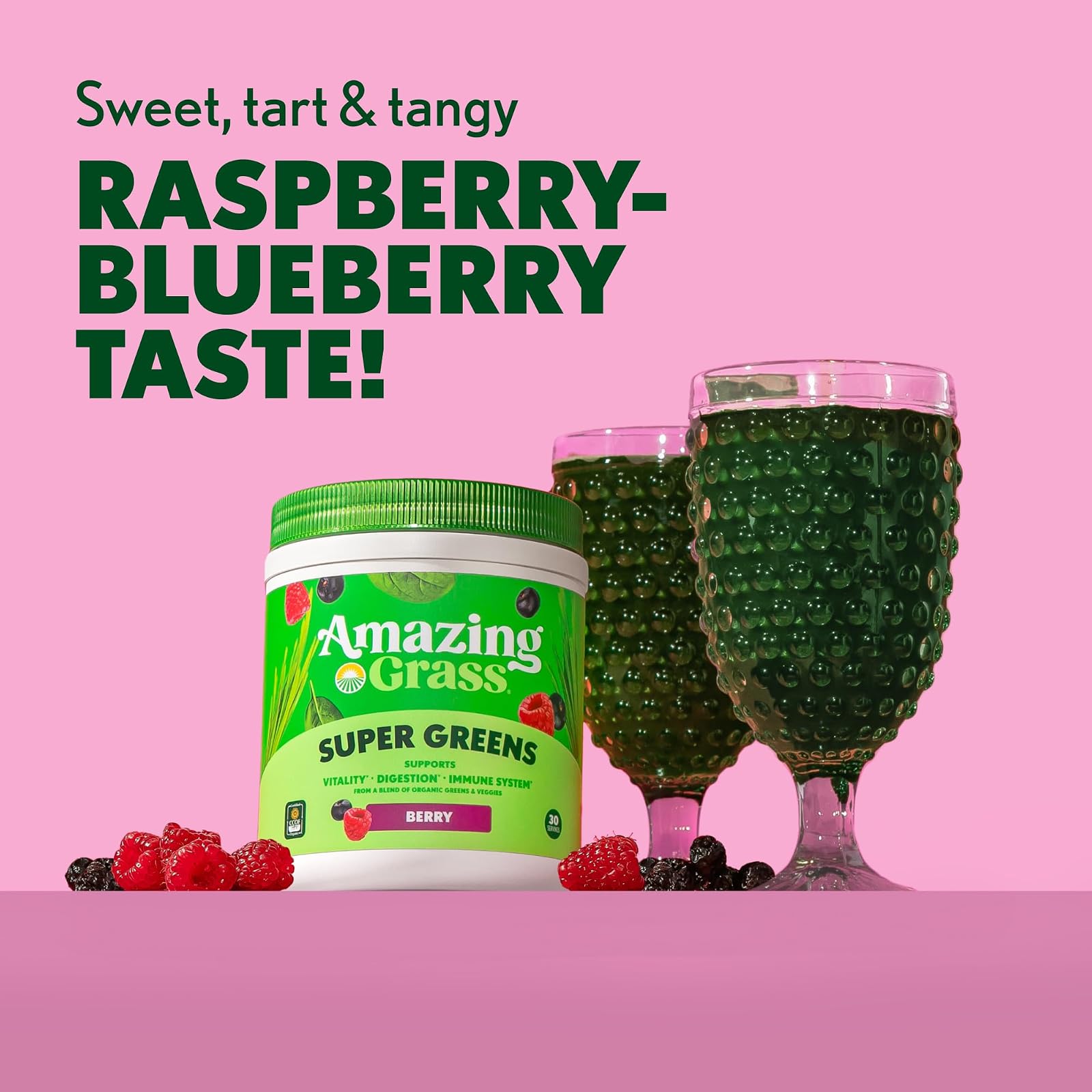 organic super greens for smoothies