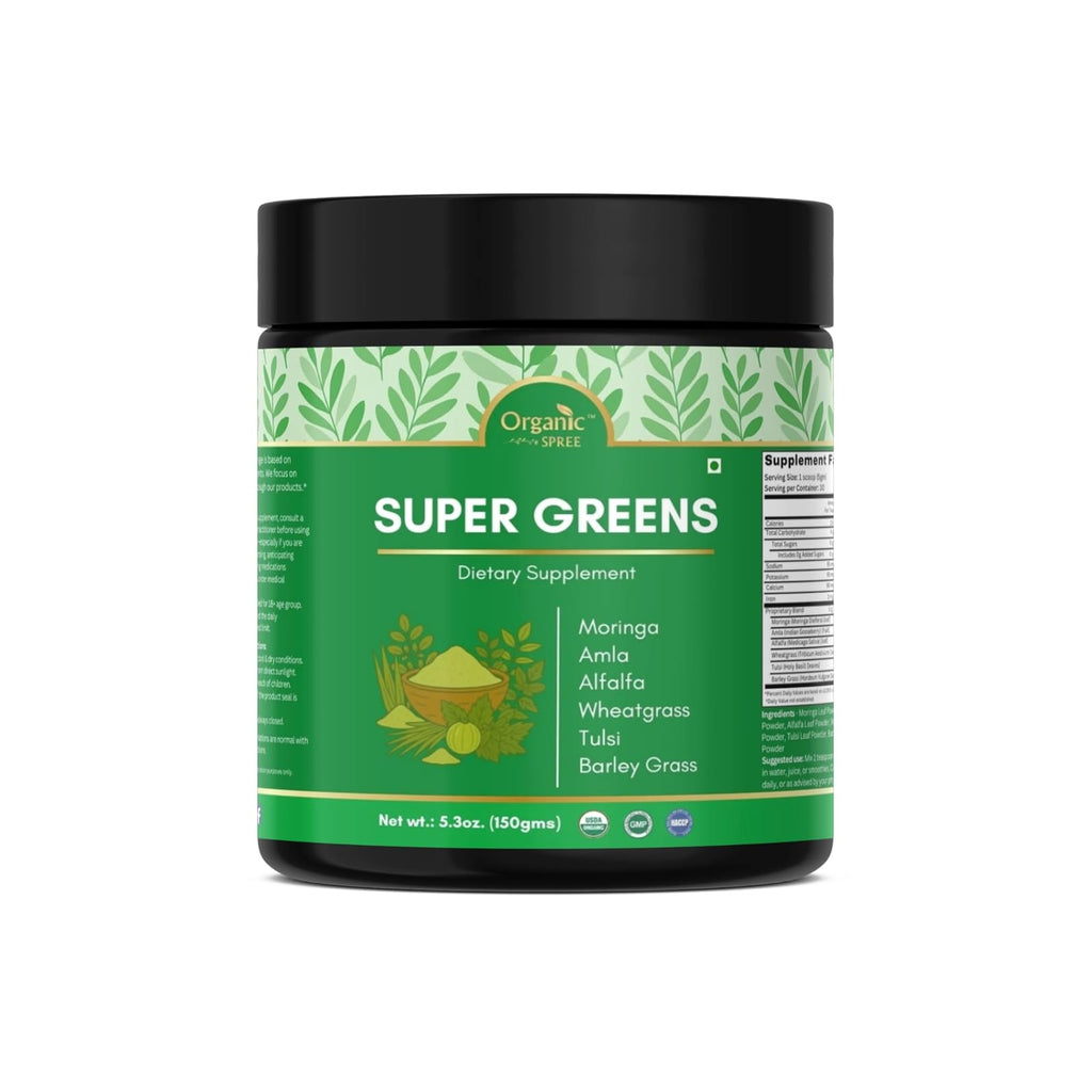 organic super greens powder benefits
