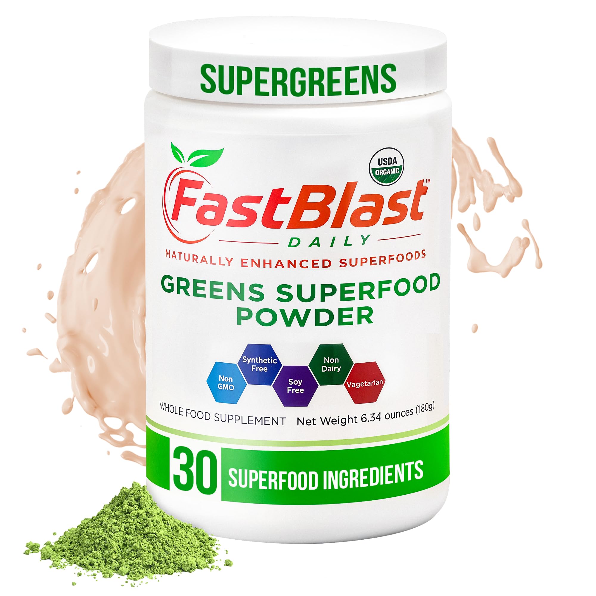 organic super greens powder benefits