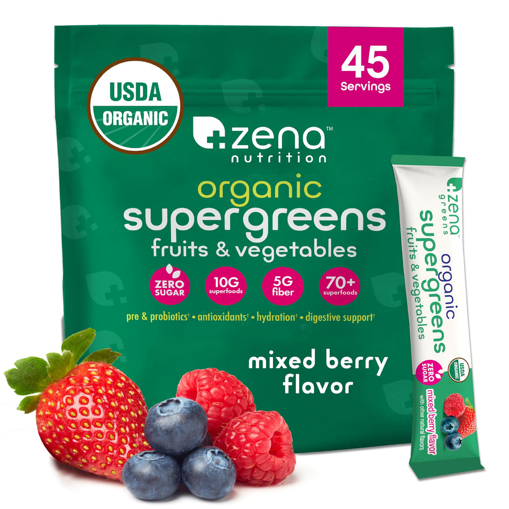 organic super greens powder benefits