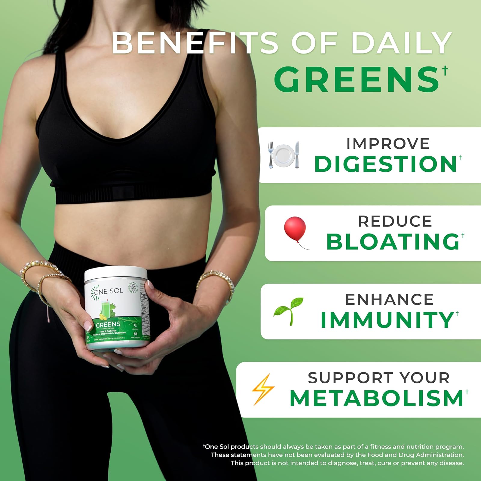 organic super greens powder blend