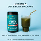 organic super greens powder for detox