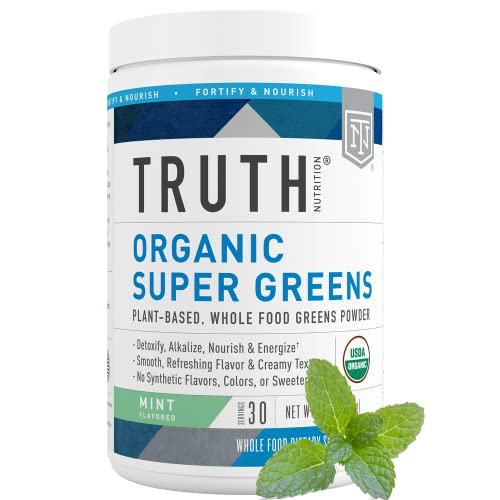 organic super greens powder for energy