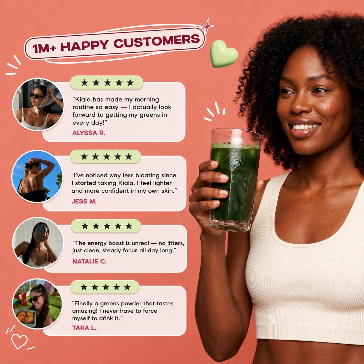 organic super greens powder for vitality