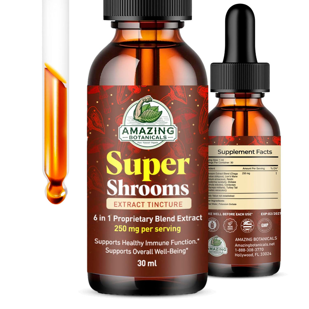 Organic Super Shrooms mushroom tonic