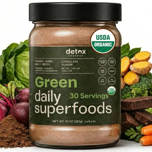 Organic superfood blend for detox