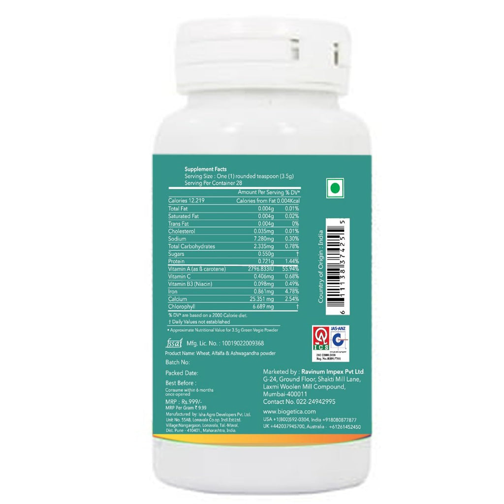 organic superfood complex for wellness