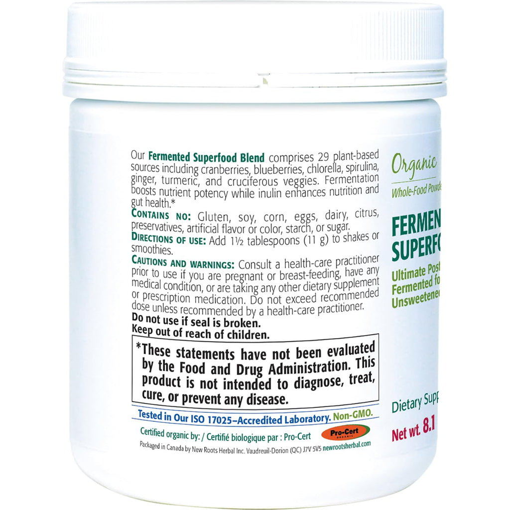 organic superfood for daily nutrition