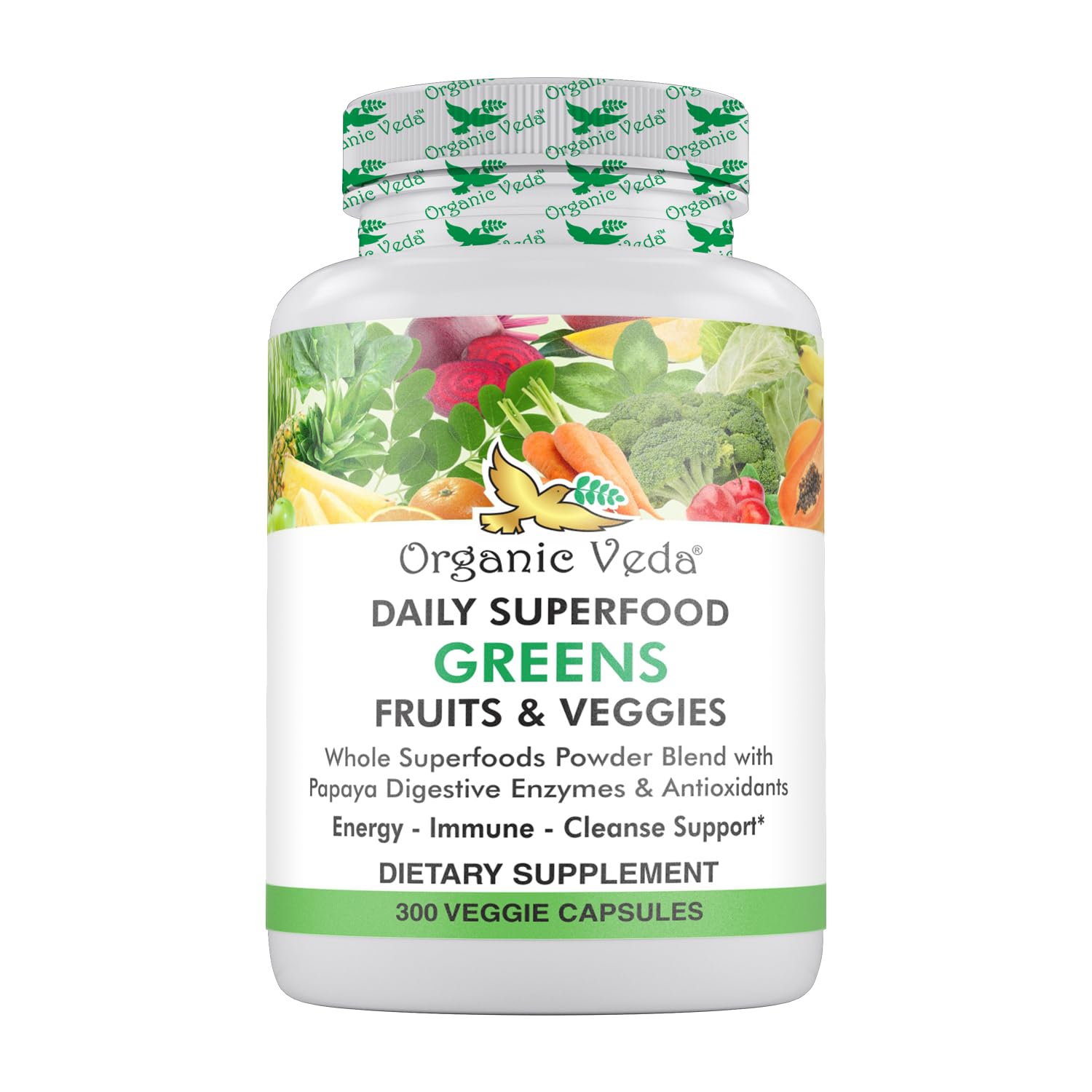 organic superfood greens capsules