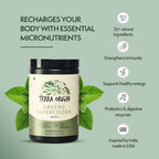 organic superfood greens powder blend