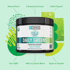 Organic superfood greens powder