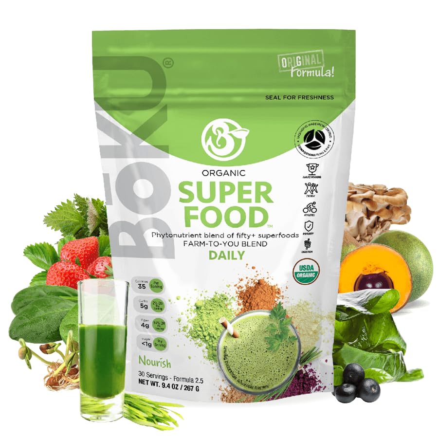 organic superfood greens powder
