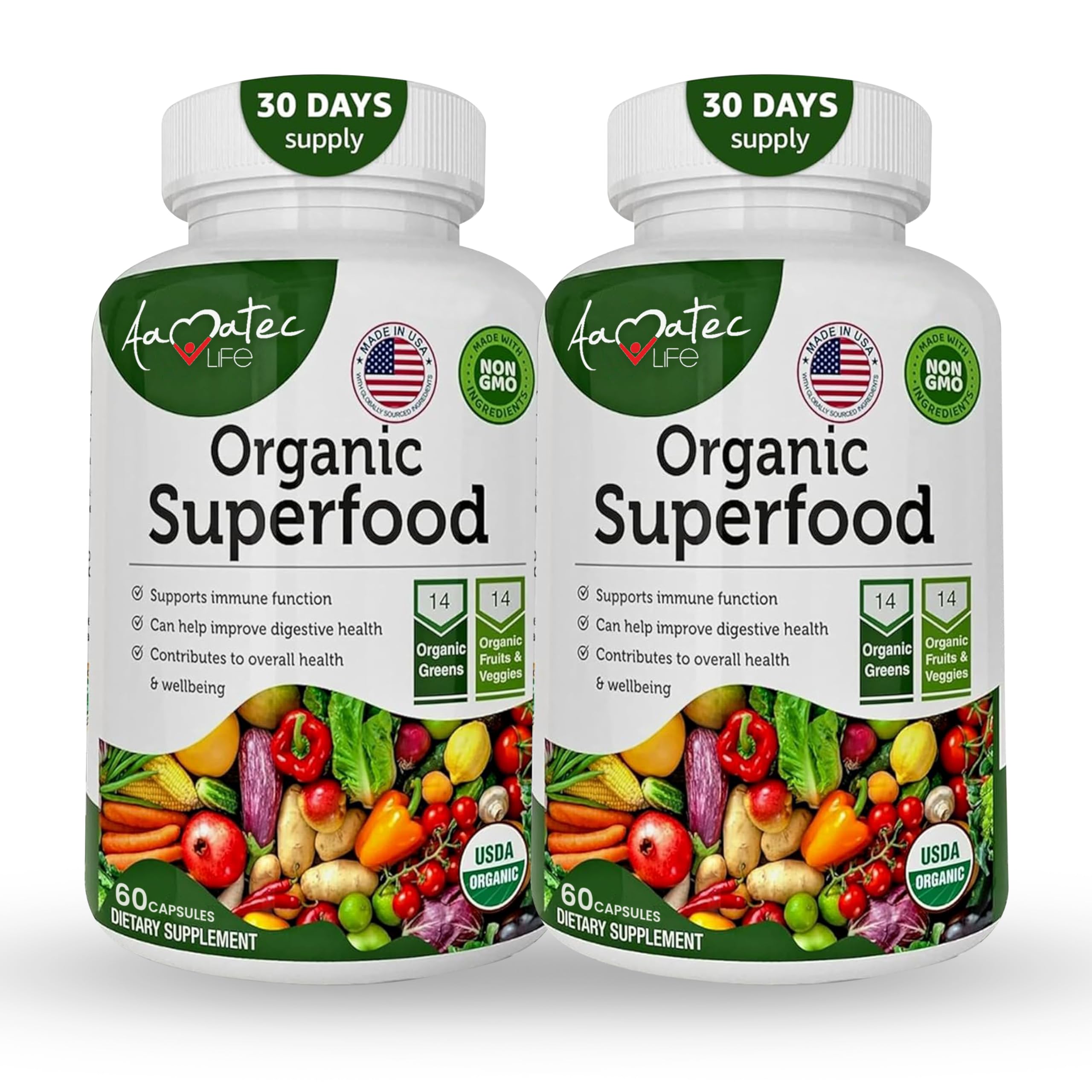 organic superfood greens supplement