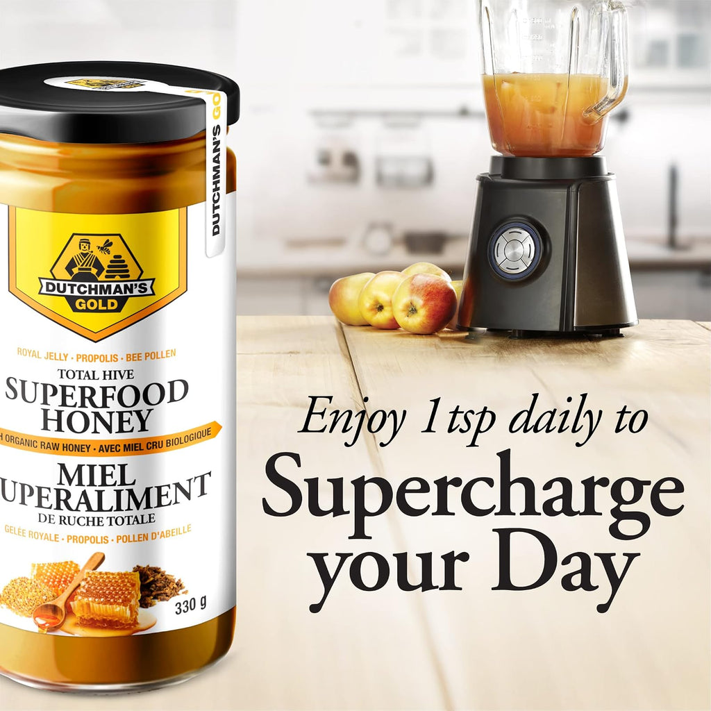 Organic superfood honey for wellness