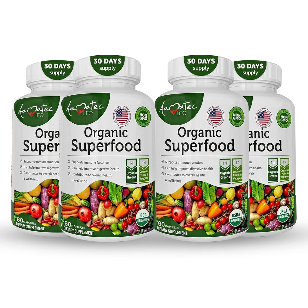 organic superfood multivitamins for energy