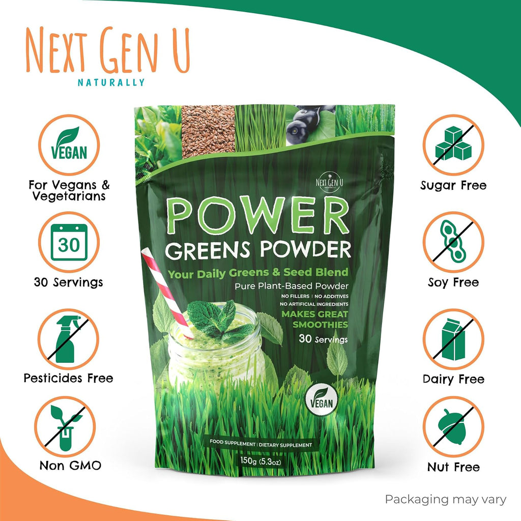 Organic superfood powder for detox