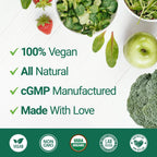 Organic superfood powder for vitality