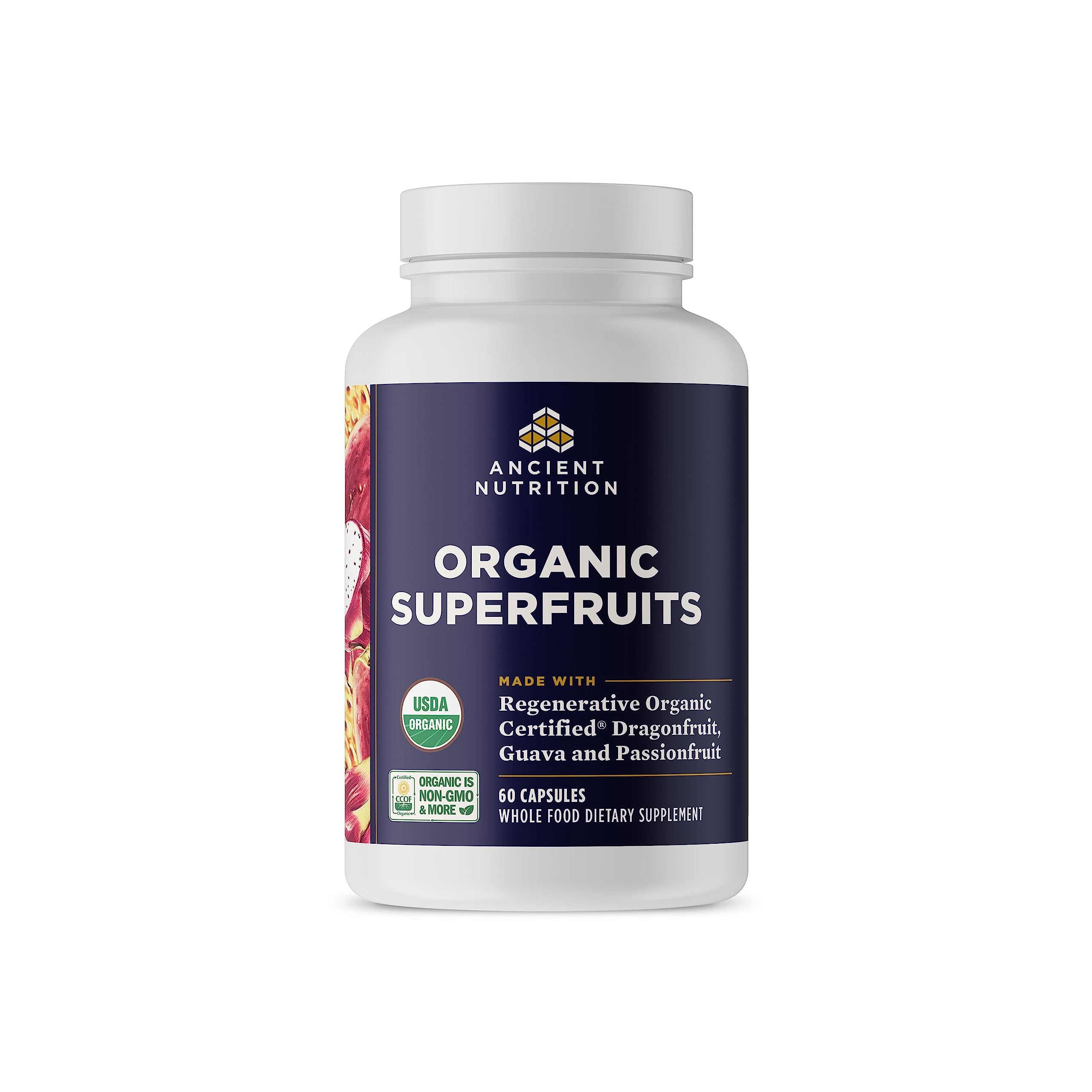 organic superfruits vitamin capsules