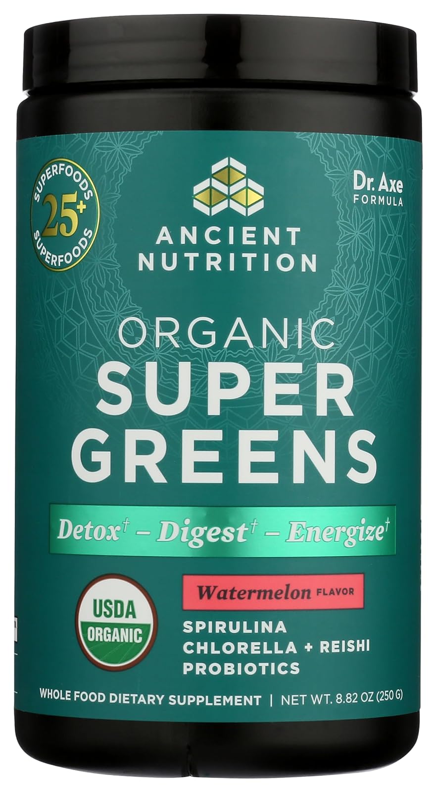 Organic SuperGreens Powder for energy