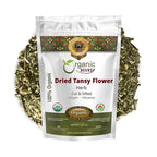 organic tansy flower herbal tea