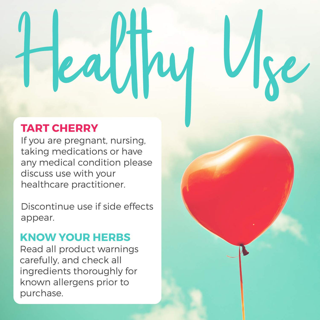 organic tart cherry for joint health