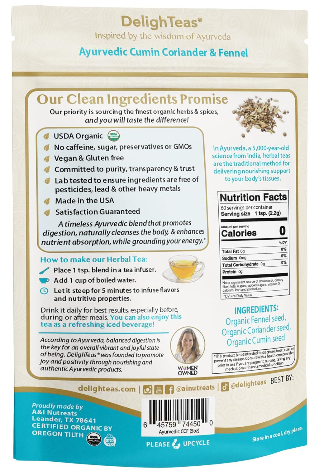 organic tea for daily detox