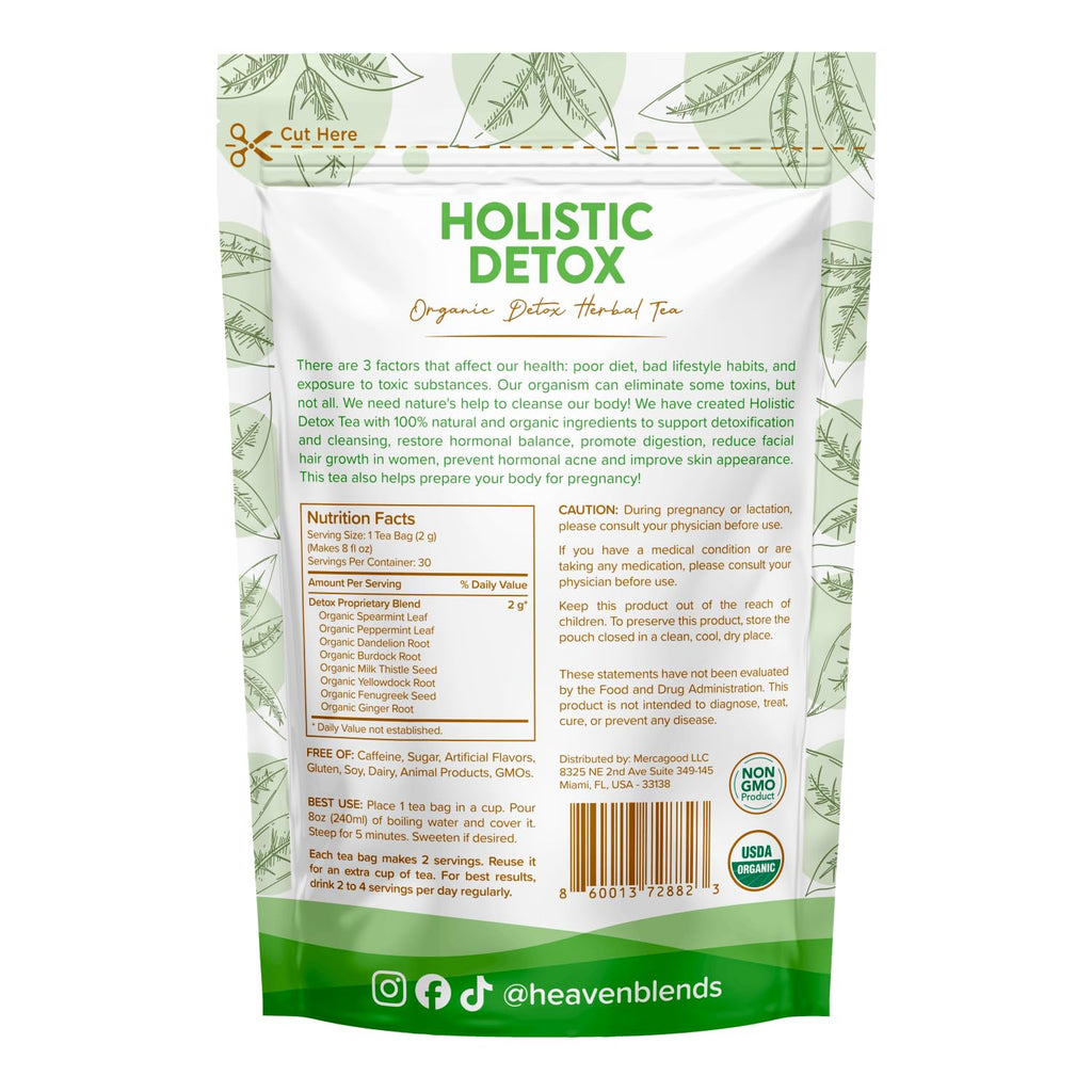 organic tea for detoxification