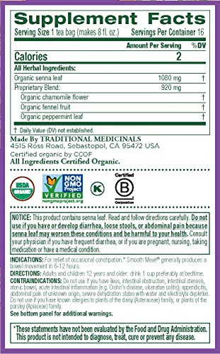 Organic tea for gentle digestion support