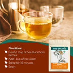 Organic tea for skin health
