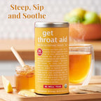 organic throat aid herbal tea