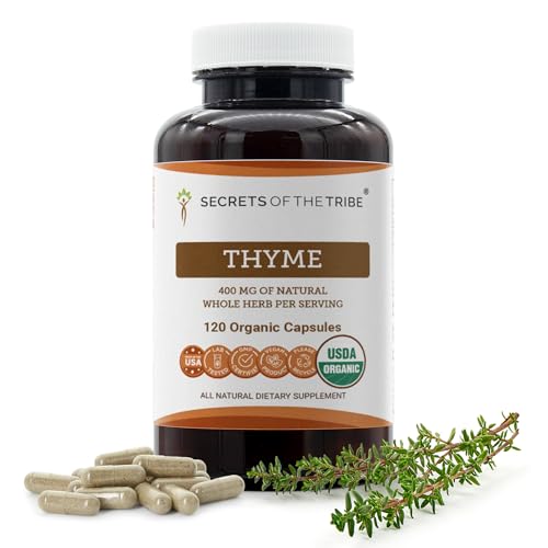 organic thyme capsules for health