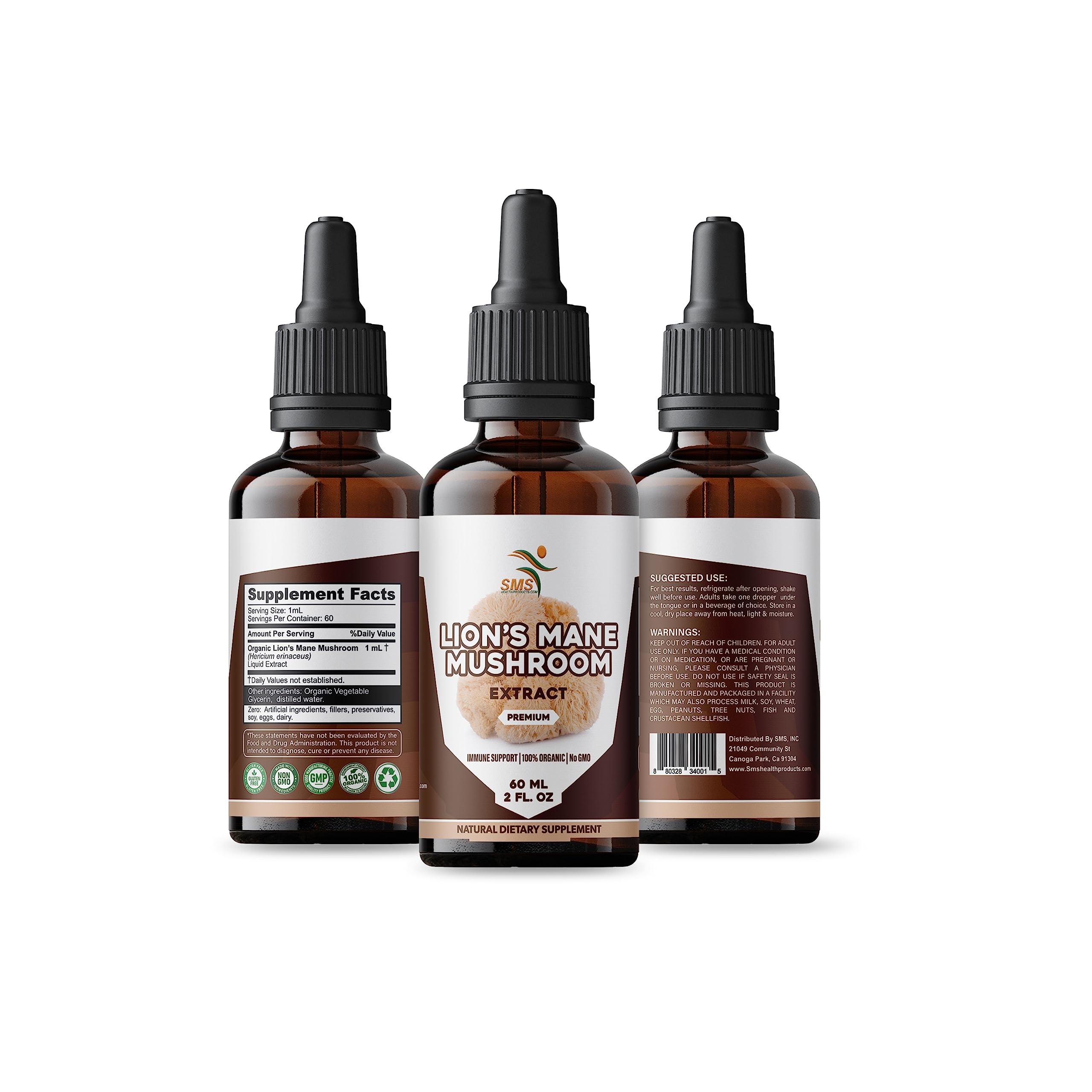 organic tincture for natural focus