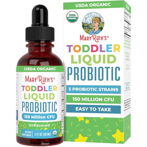 organic toddler probiotic liquid drops