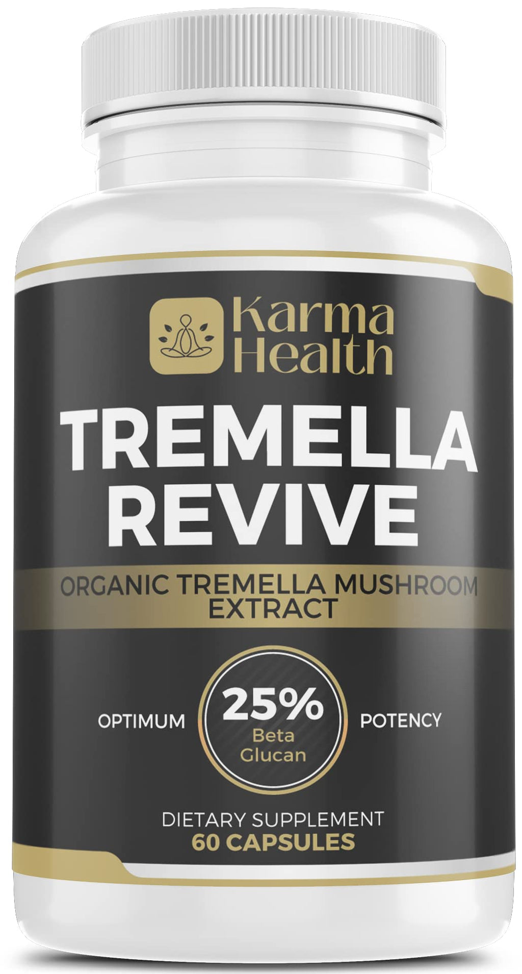 organic tremella mushroom powder capsules