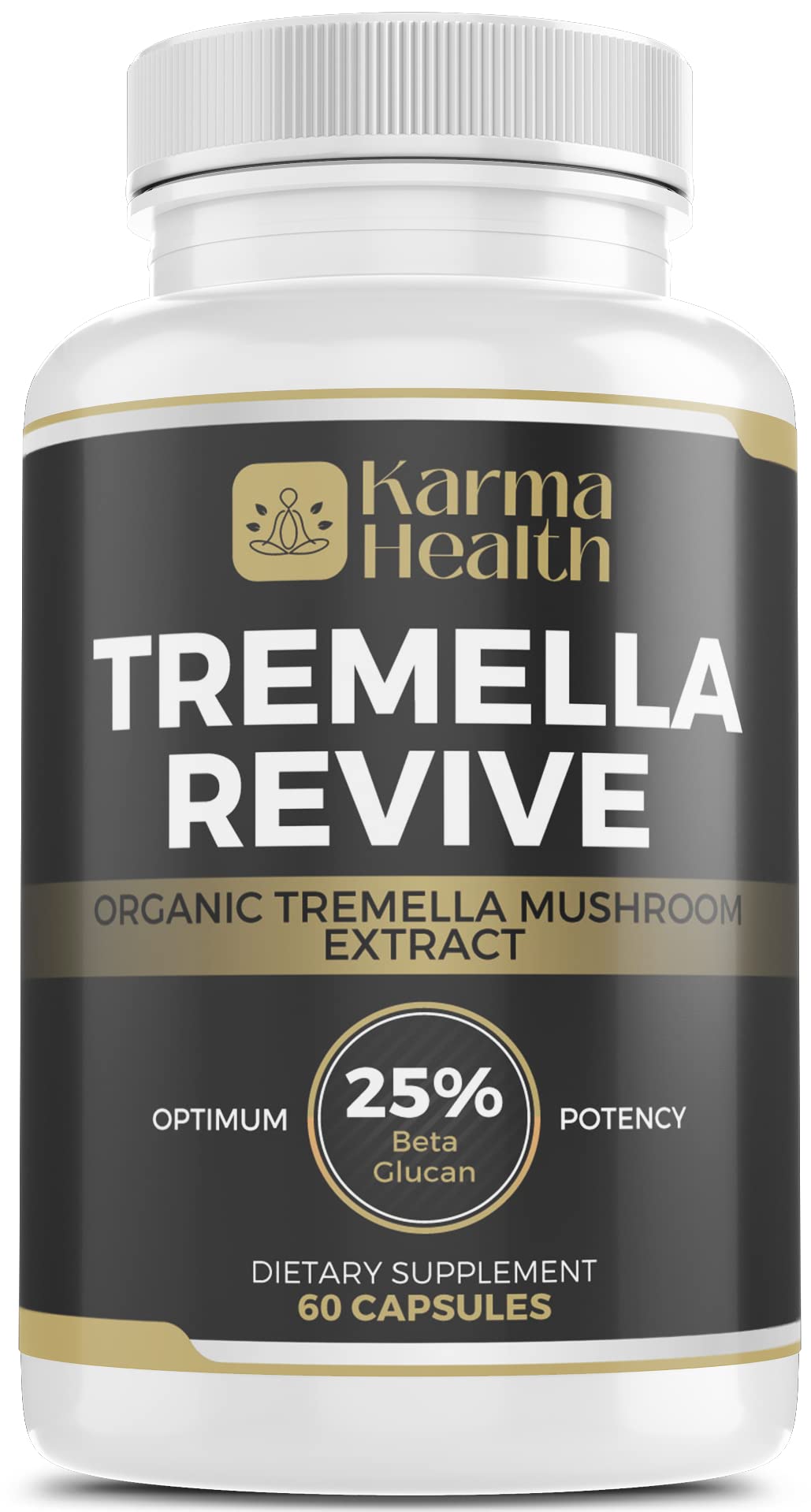 organic tremella mushroom powder capsules