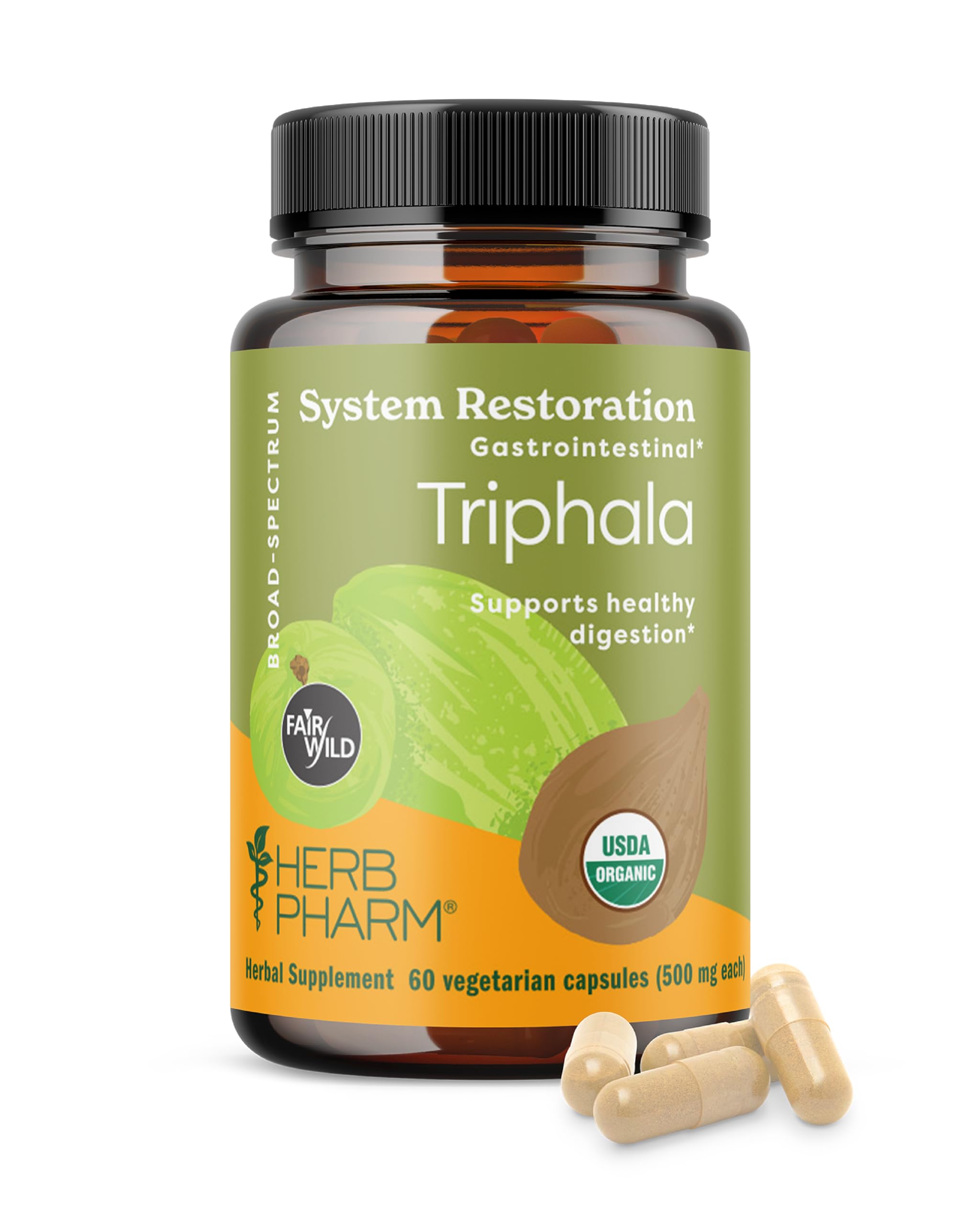 organic triphala capsules for digestion