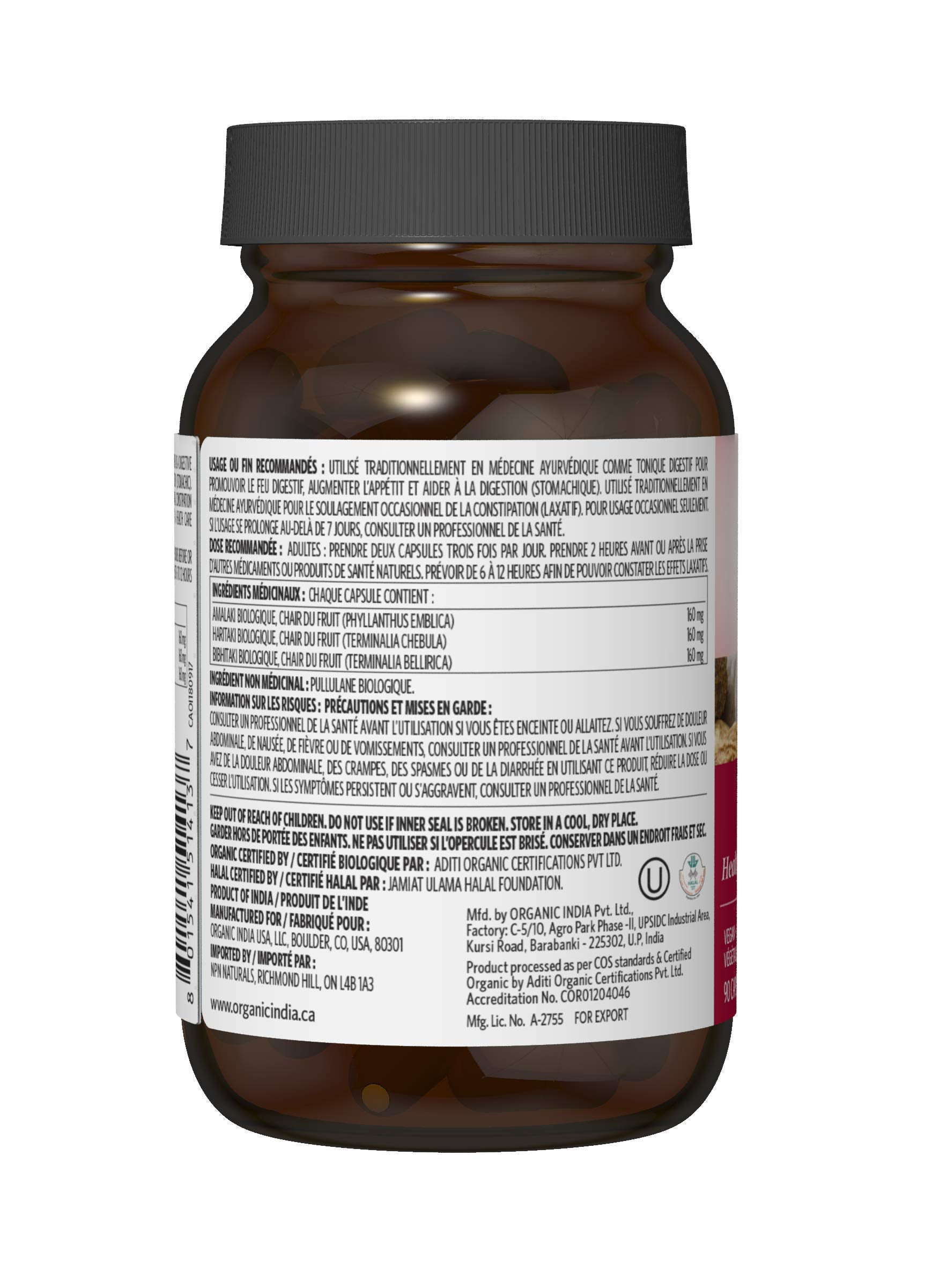 organic triphala for daily detox