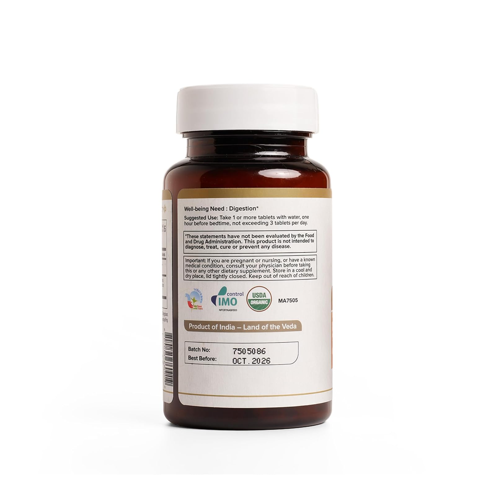 Organic Triphala for digestive health