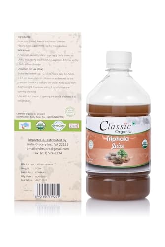 organic triphala for holistic healing