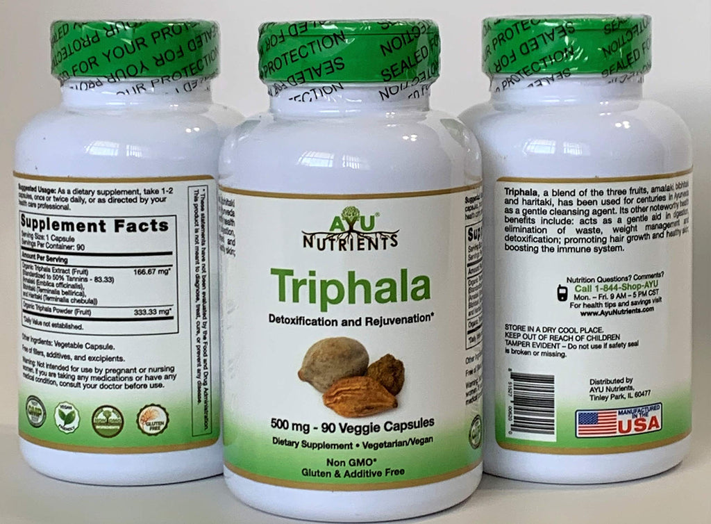 organic triphala for holistic health