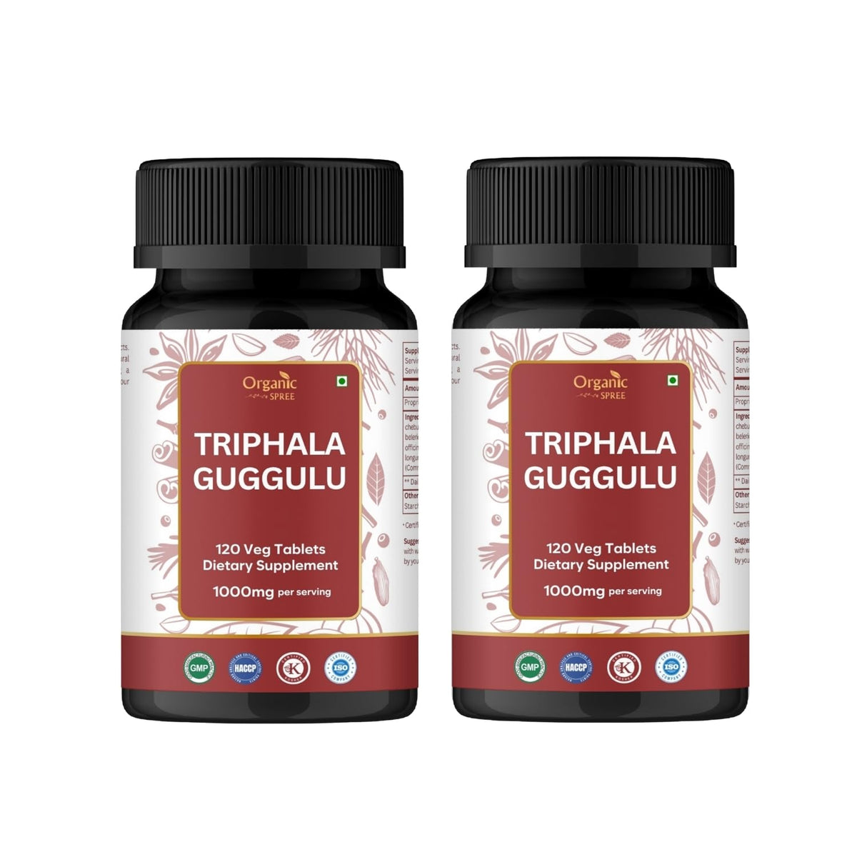 organic triphala guggulu tablets