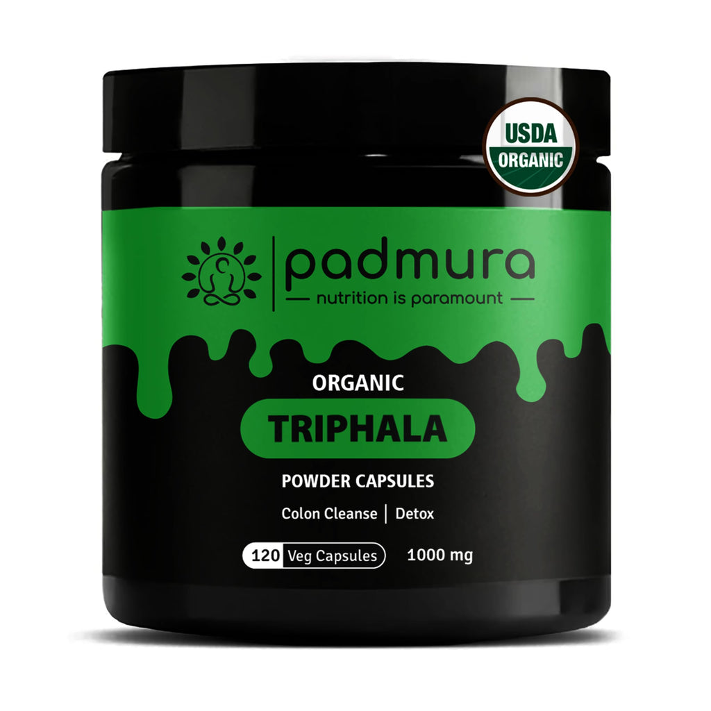 organic triphala powder capsules