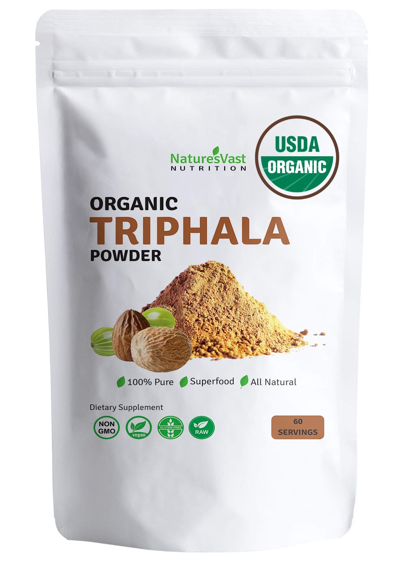 organic triphala powder for digestion
