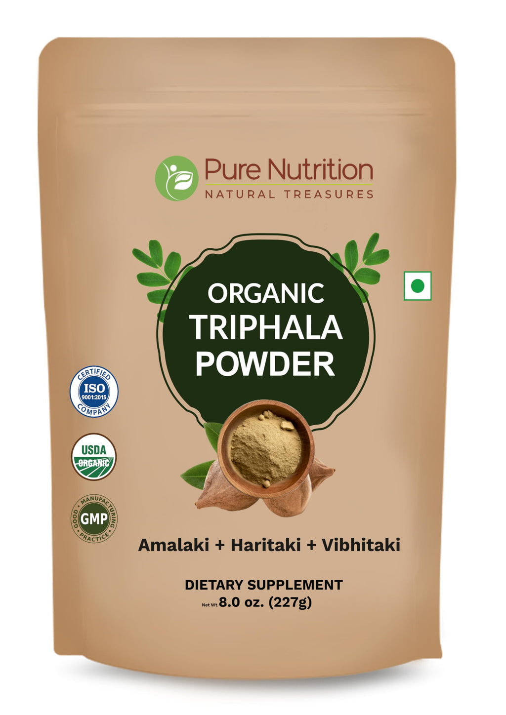 organic triphala powder for digestion