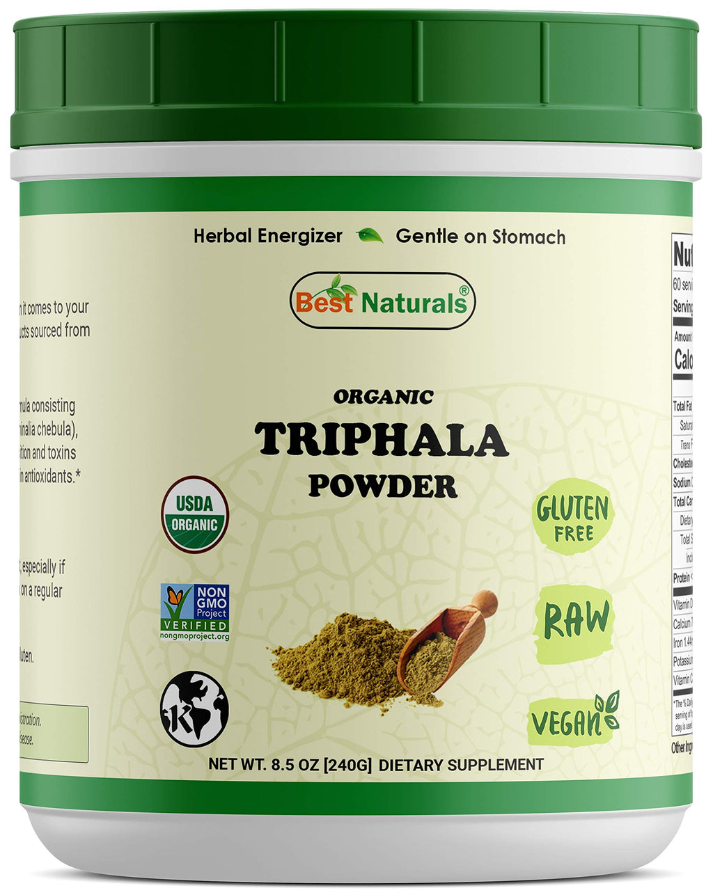 organic triphala powder for digestion