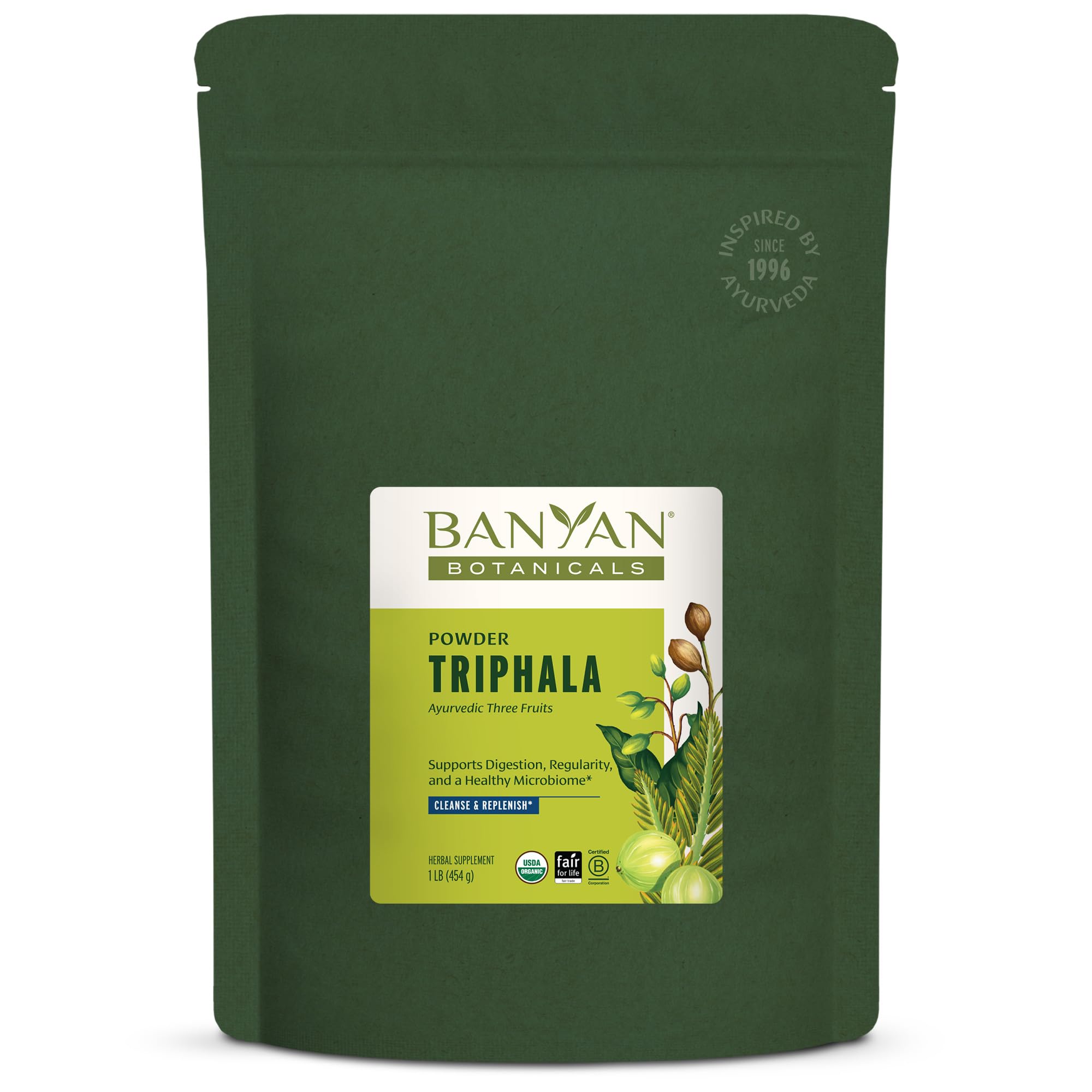 Organic triphala powder for gut health