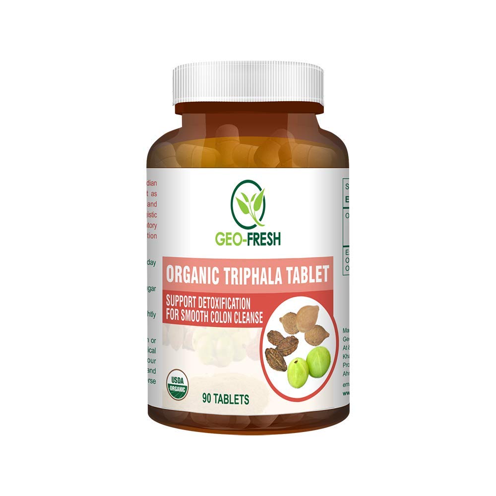 organic triphala tablets for digestion