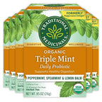 organic triple mint herbal tea bags